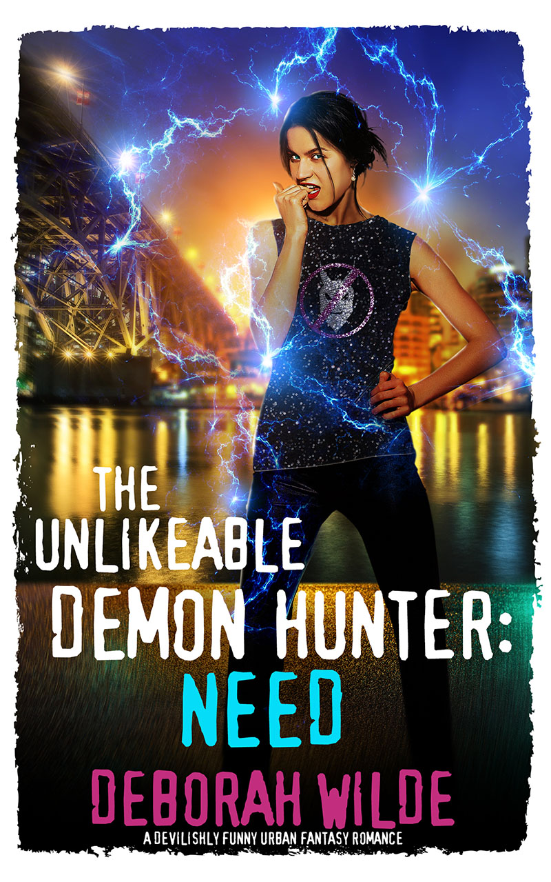 Cover reveal The Unlikeable Demon Hunter: Need - Funny Sexy Urban ...